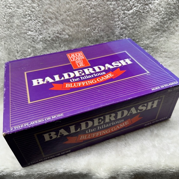 Parker Brothers | Games | Vintage 984 Edition Balderdash Bluffing Game ...